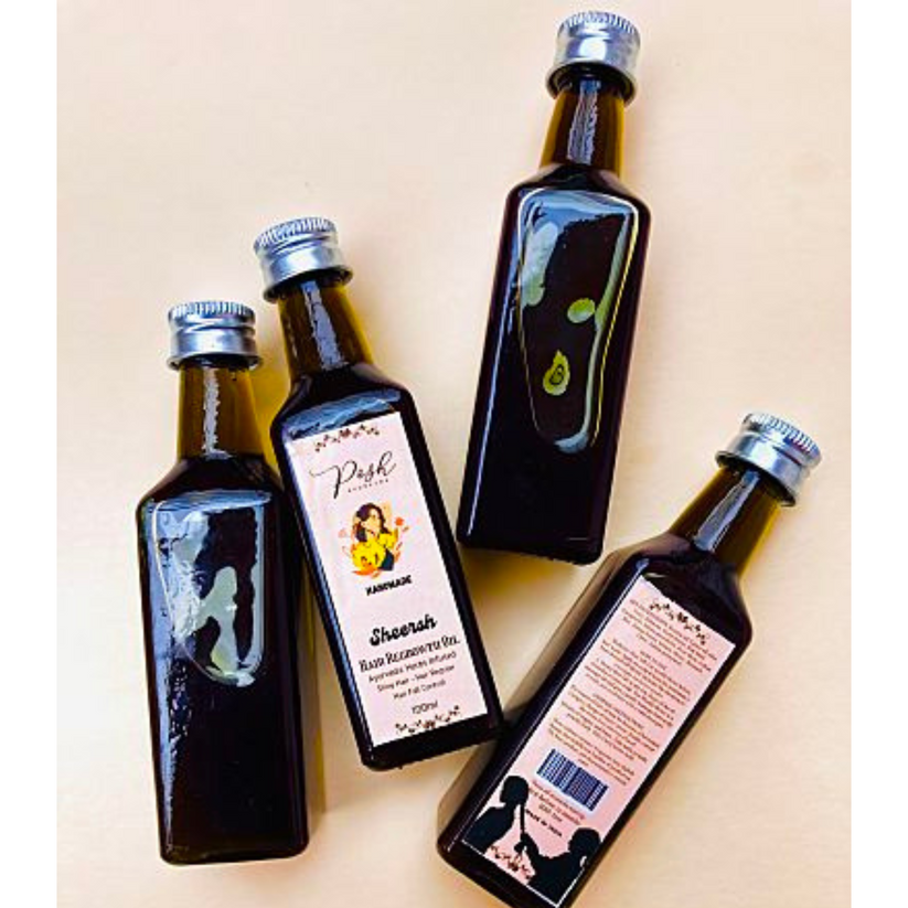 Sheersh Hair Regrowth Oil – Posh Ayurveda